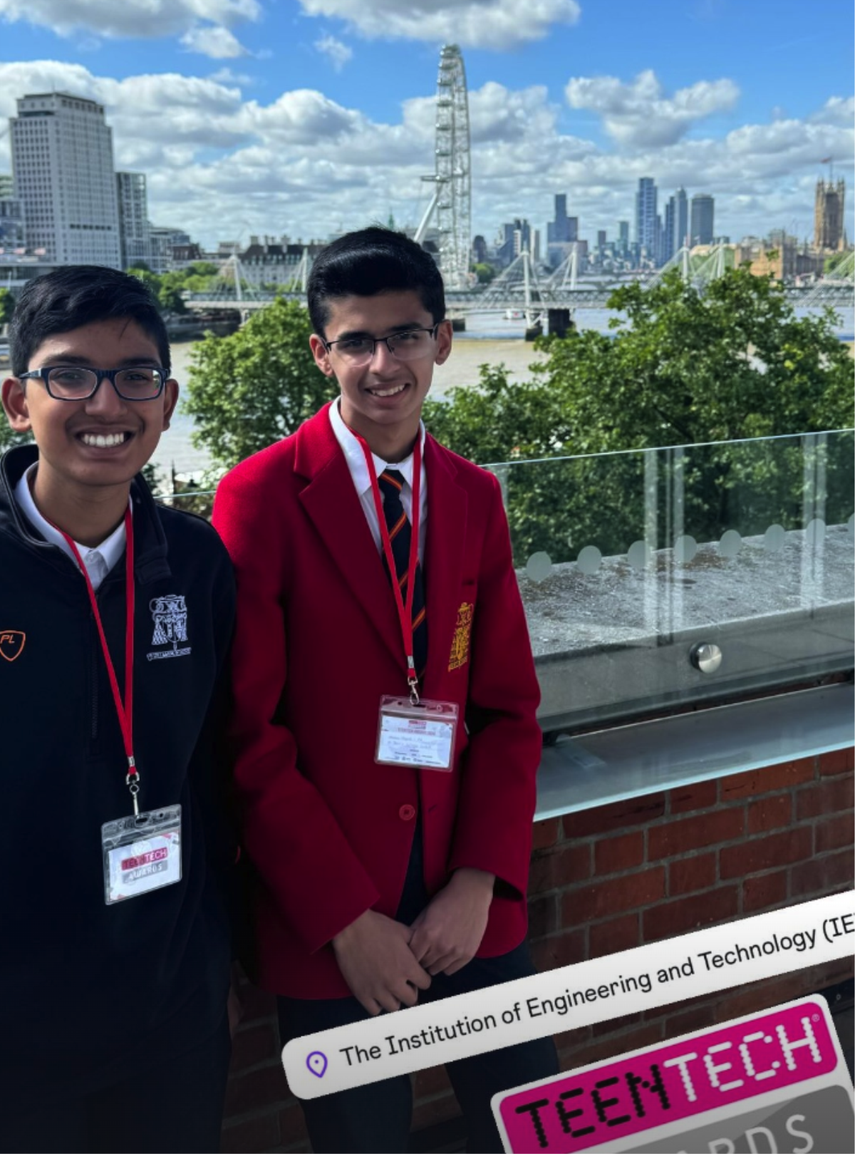 Teen Tech Award FInals at The IET, London | News | St John's College ...